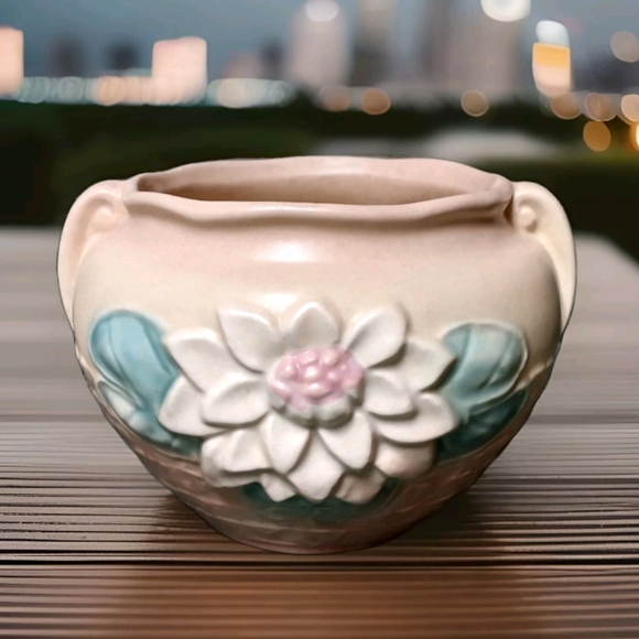 hull | Accents | Vintage Hull Art Pottery 948 Water Lily Hull Usa L235 ...